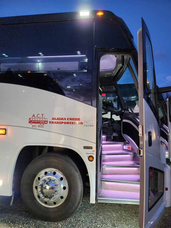 Whittier to Anchorage Bus - Direct Transfer | Alaska Cruise Transportation
